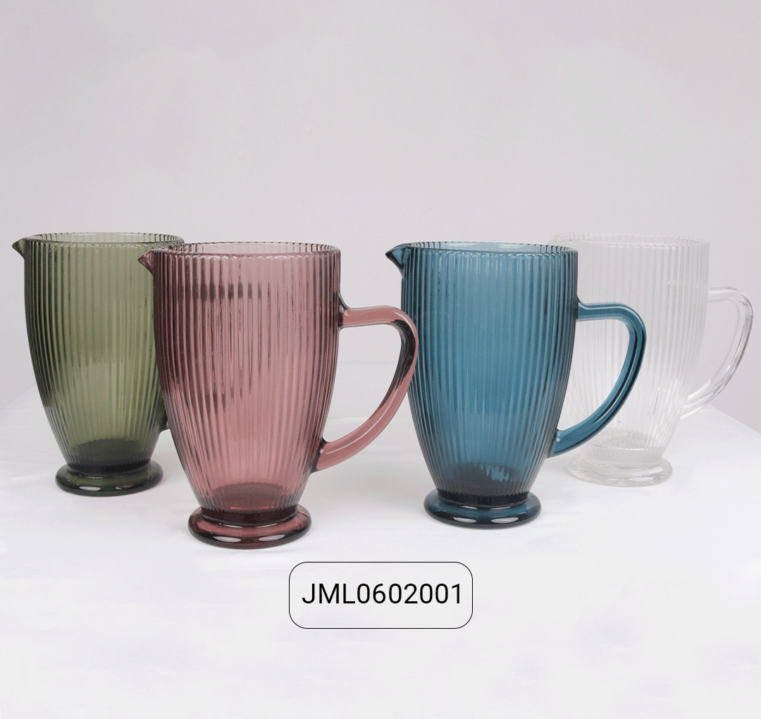 Solid Color Glass Pitcher | ICE CUBE